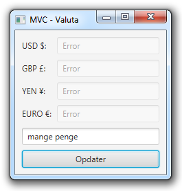 DocJava - MVC Pattern - Vejledende løsninger